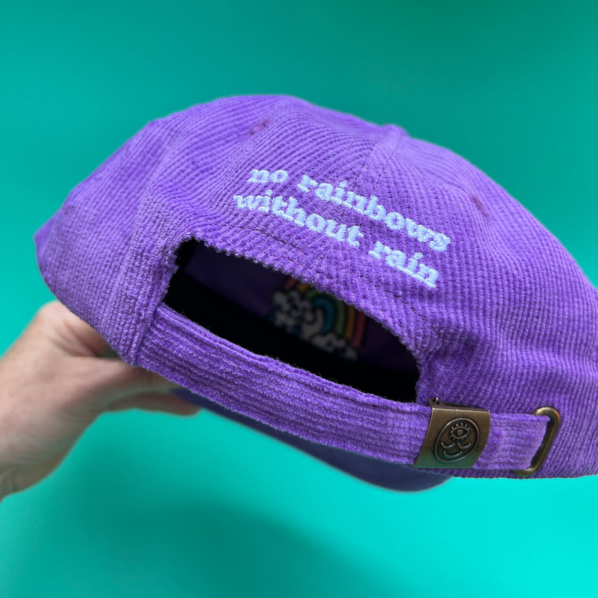 Rainbow Clouds Corduroy Hat – Wokeface
