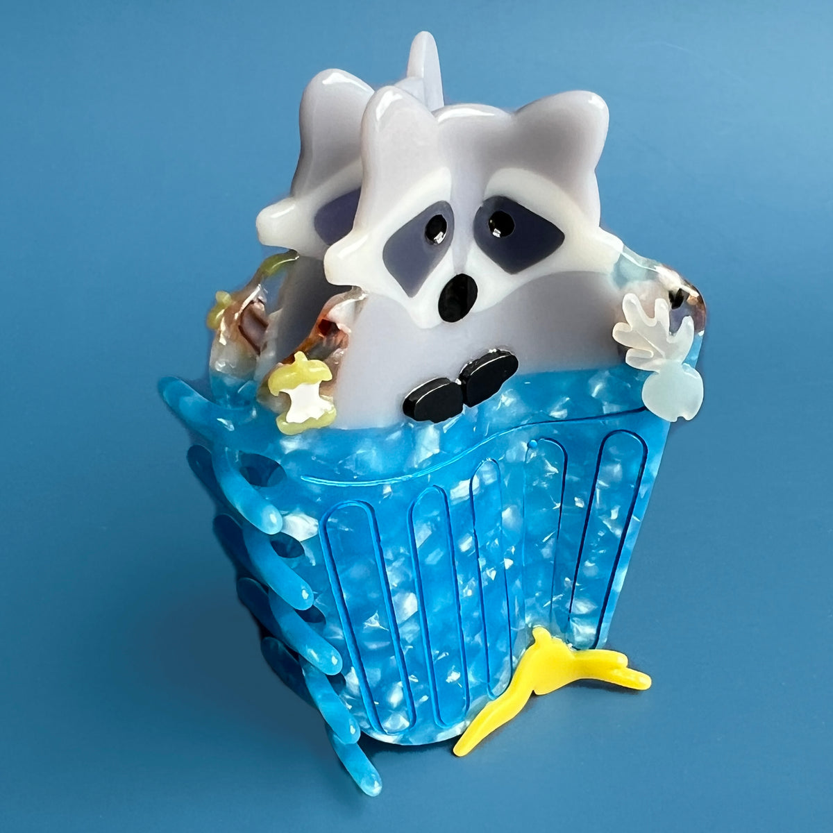 Trash Panda Raccoon Hair Claw – Wokeface