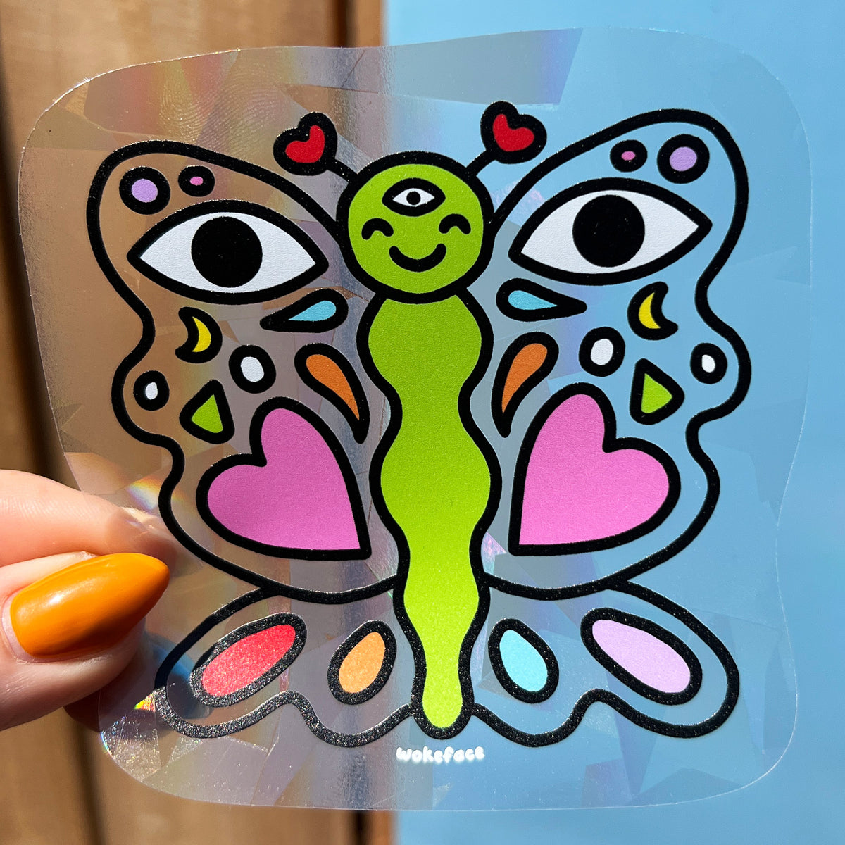 Butterfly Rainbow Maker – Wokeface