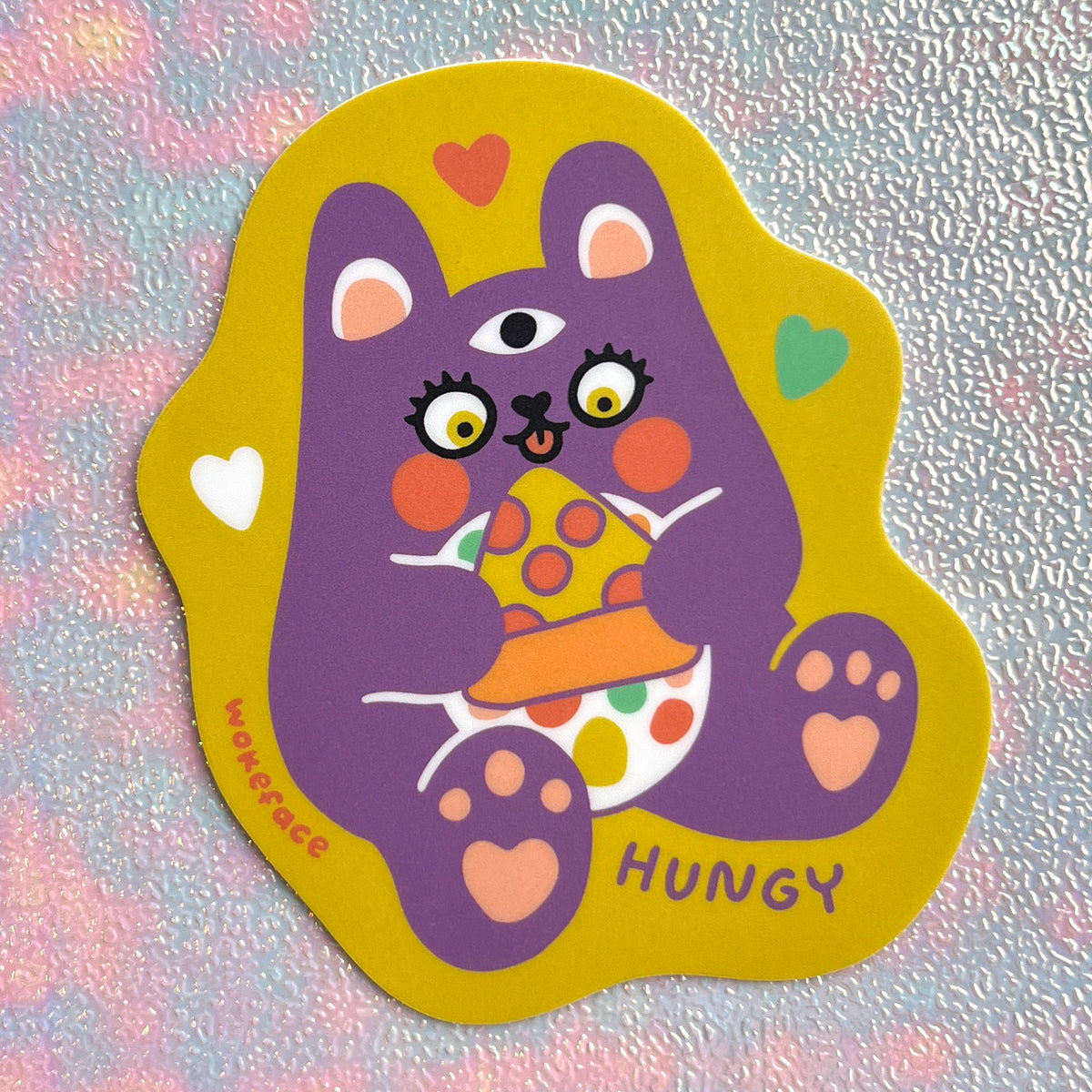 Hungy Sticker – Wokeface