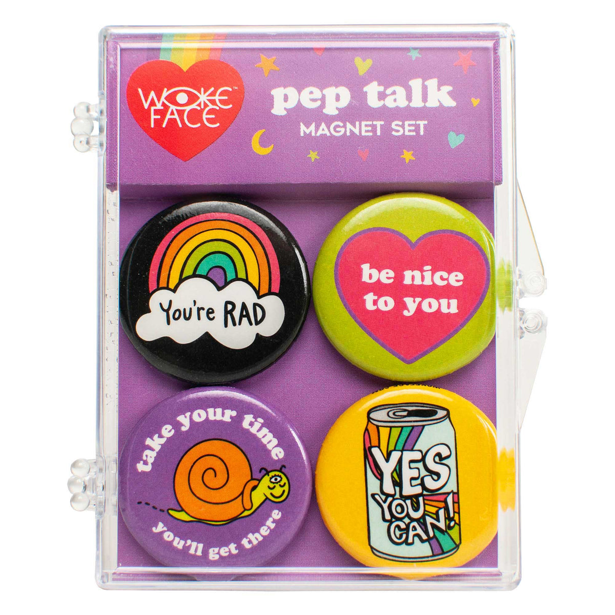 Pep Talk Magnet Set – Wokeface