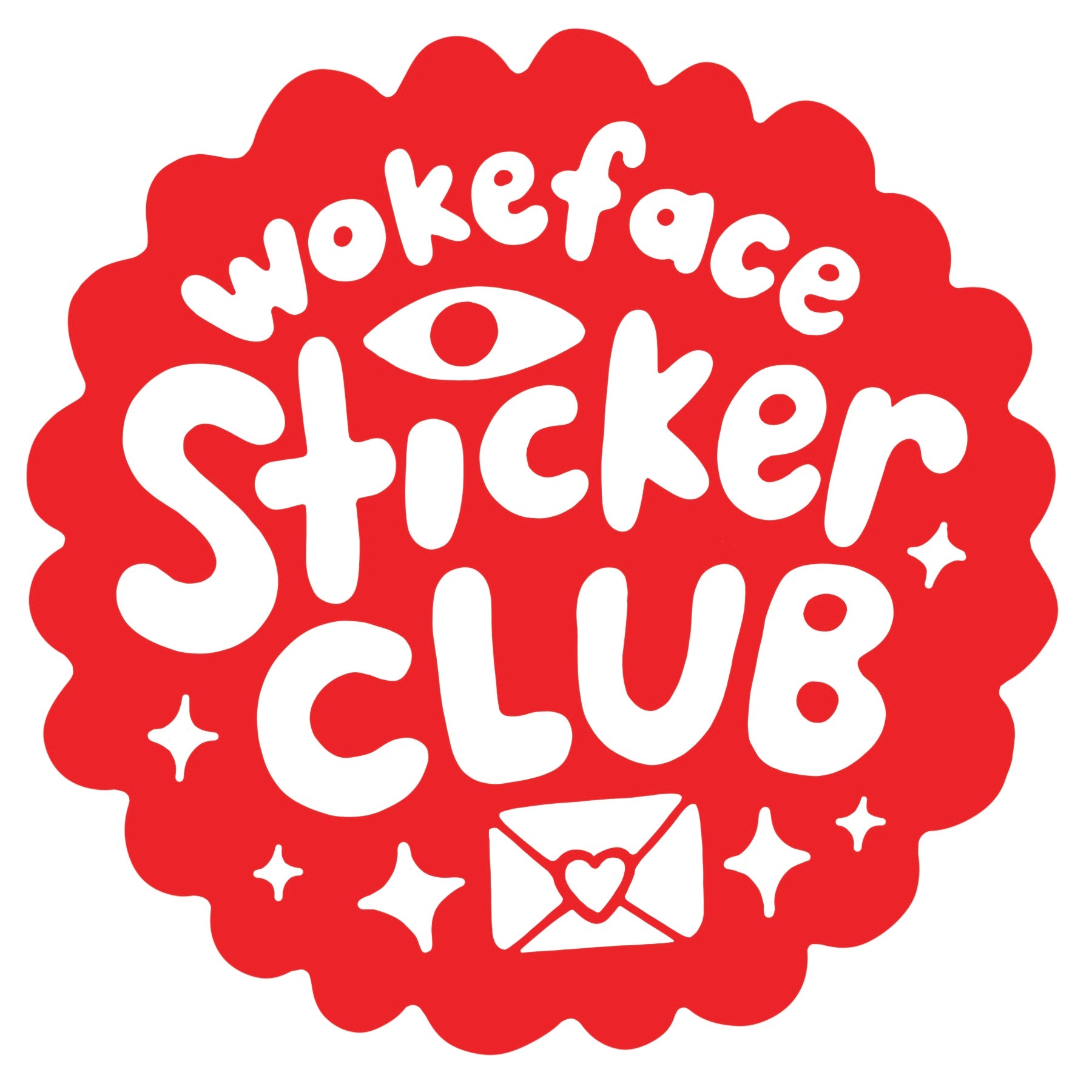 Sticker of the Month Club – Wokeface